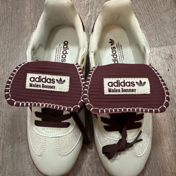 adidas | Shoes | Adidas Wales Bonnerx Samba Cream Color With Burgundy ...